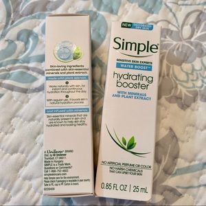 Simple | Makeup | Simple Hydrating Booster 85 Oz Lot Of 2 | Poshmark
